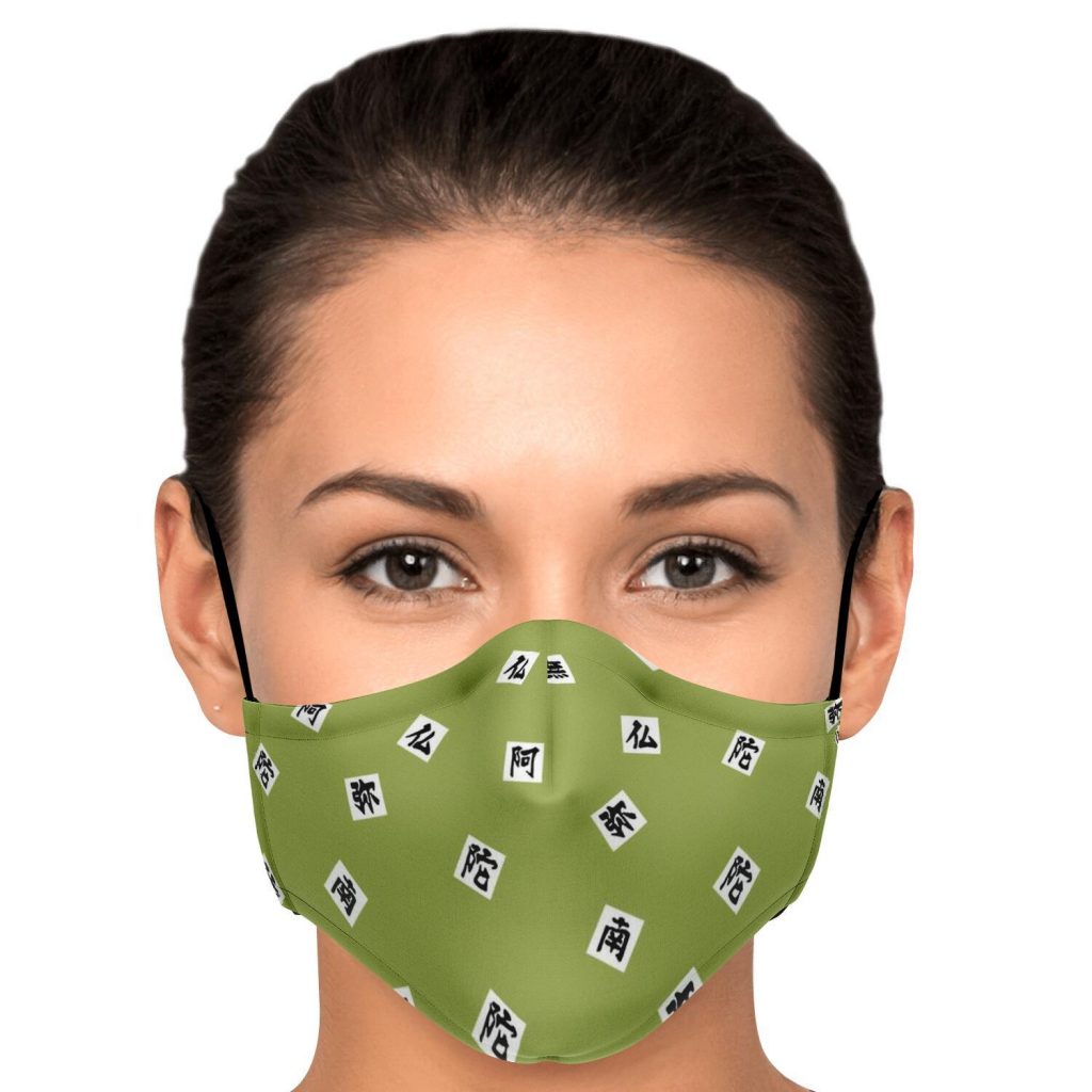 Himejema Pattern Demon Slayer Premium Carbon Filter Face Mask - Demon ...