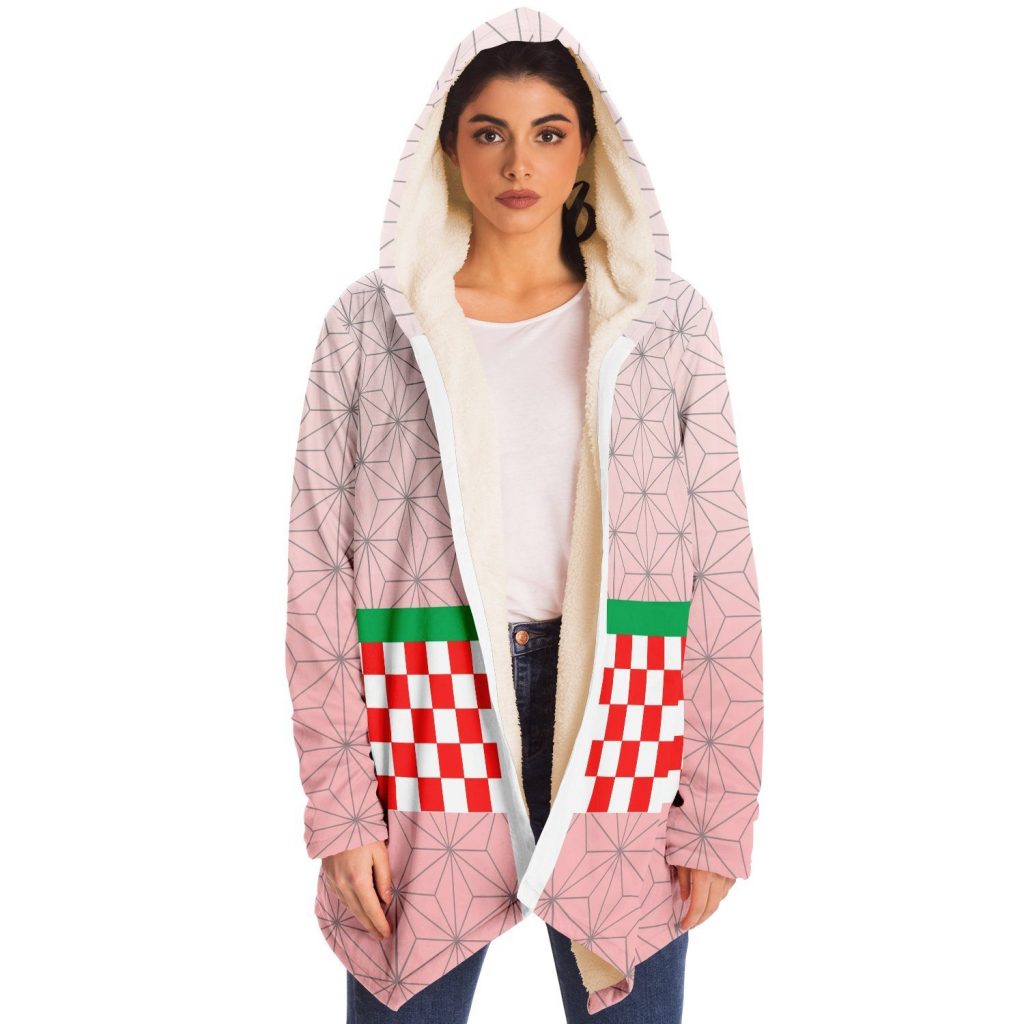 Nezuko Kamado Demon Slayer Dream Cloak Coat - Demon Slayer Stuff