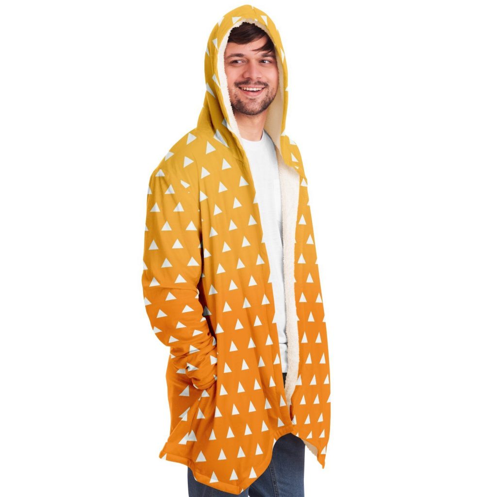 Zenitsu Agatsuma Demon Slayer Dream Cloak Coat - Demon Slayer Stuff