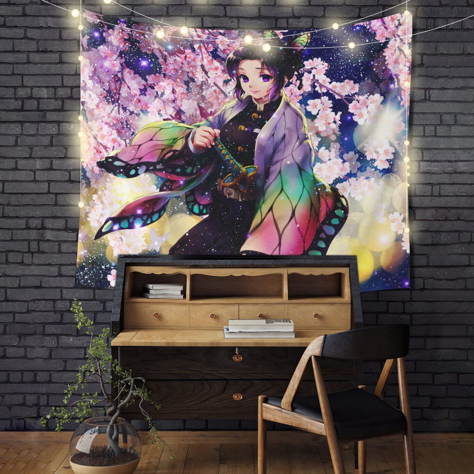 Shinobu Demon Slayer Tapestry - Demon Slayer Stuff