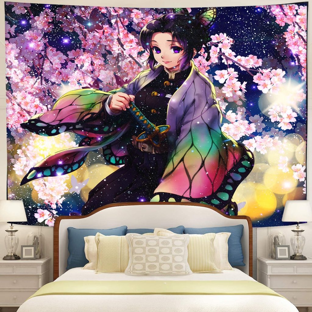 Shinobu Demon Slayer Tapestry - Demon Slayer Stuff
